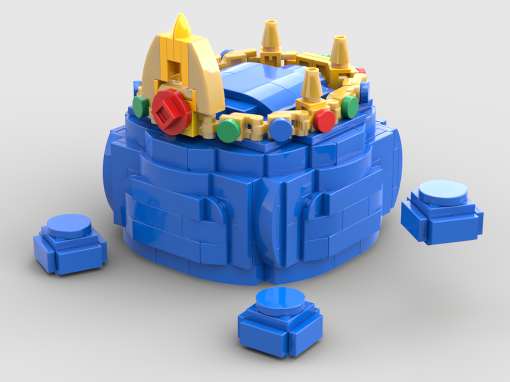 LEGO MOC King slime by EXCALIBURtheONE | Rebrickable - Build with LEGO
