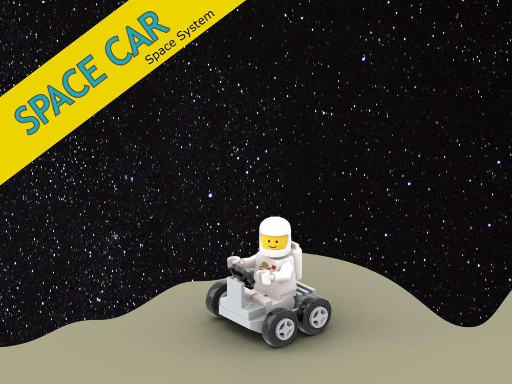 LEGO MOC Space Car by Camobricktape | Rebrickable - Build with LEGO