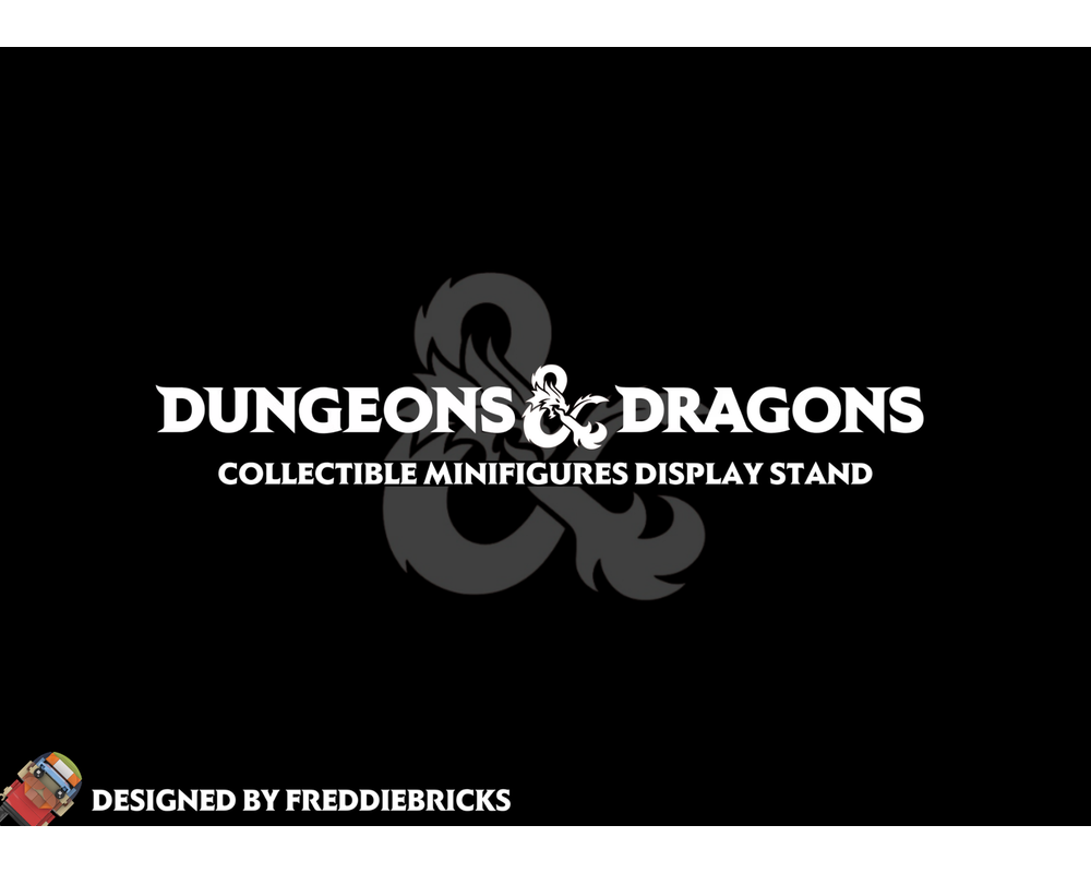LEGO MOC Dungeons & Dragons CMF - Minifigures Display Stand by ...
