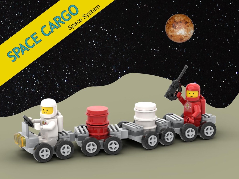 LEGO MOC Space Cargo Transport by Camobricktape | Rebrickable - Build ...
