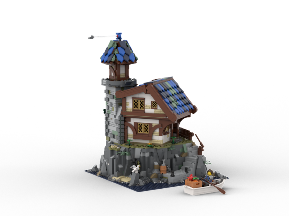 LEGO MOC-177458 Falconer's Tower by andrewfanoflego | Rebrickable ...