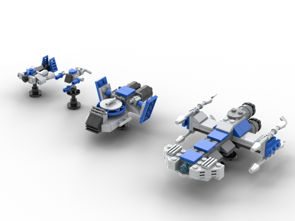 LEGO MOC Terran Air Units by ThatBroDad | Rebrickable - Build with LEGO