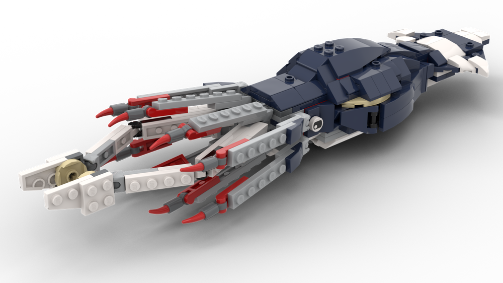 LEGO MOC 2x31088 colossal squid (biologically accurate) by ...