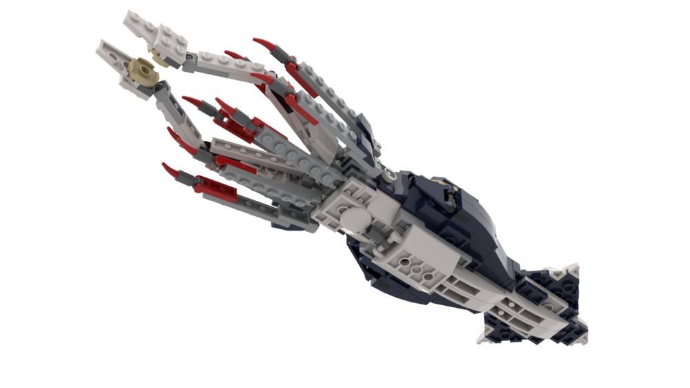 LEGO MOC 2x31088 colossal squid (biologically accurate) by ...