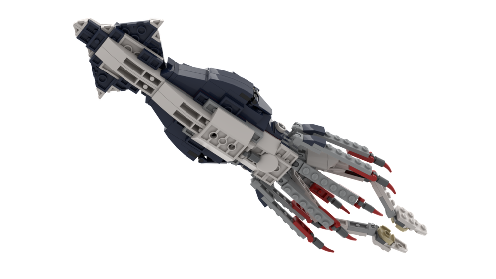 LEGO MOC 2x31088 colossal squid (biologically accurate) by ...
