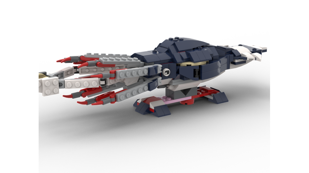 LEGO MOC 2x31088 colossal squid (biologically accurate) by ...