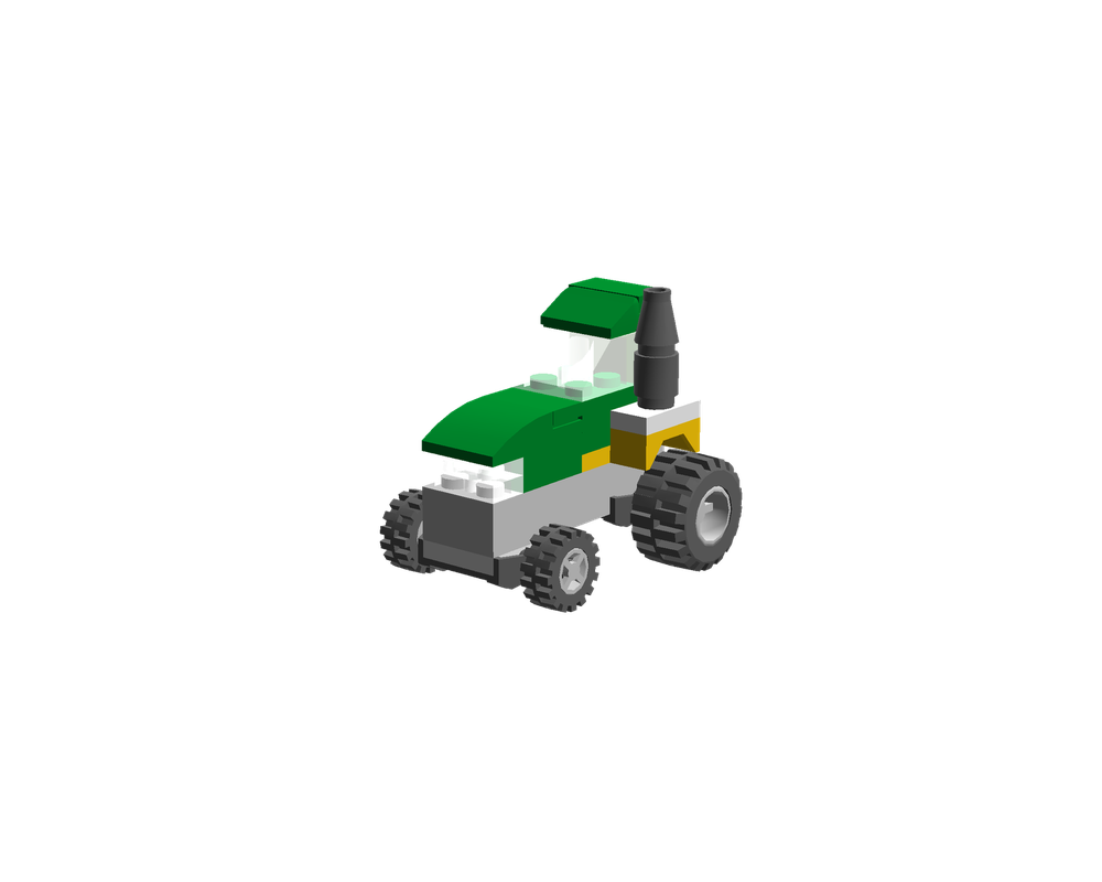 LEGO MOC James' Mini Traktor by Legoan | Rebrickable - Build with LEGO