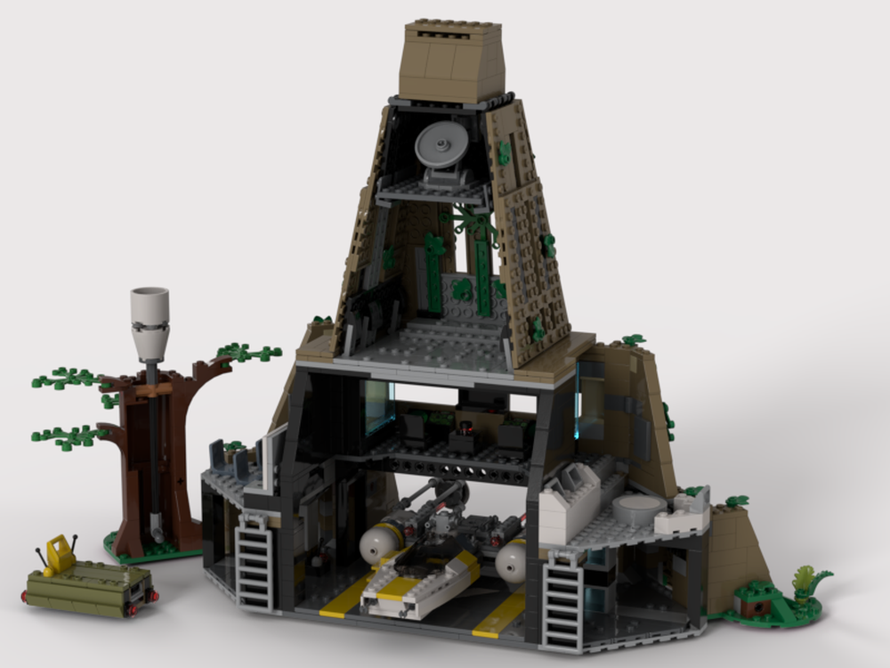 LEGO MOC Yavin 4 Rebel Base Expansion by Darksidedaddyvader ...