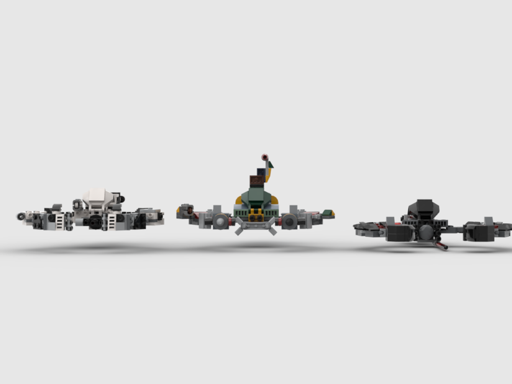 LEGO MOC All 3r racing(mech) speeders 75368-70 by flowly | Rebrickable ...