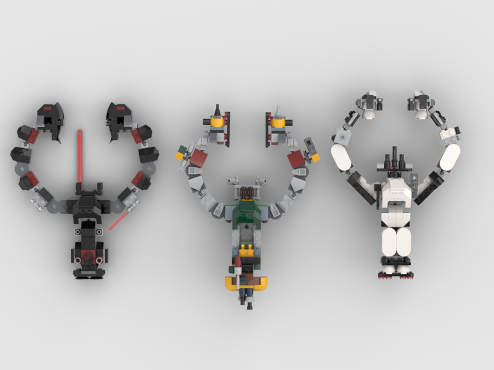 LEGO MOC All 3r racing(mech) speeders 75368-70 by flowly | Rebrickable ...