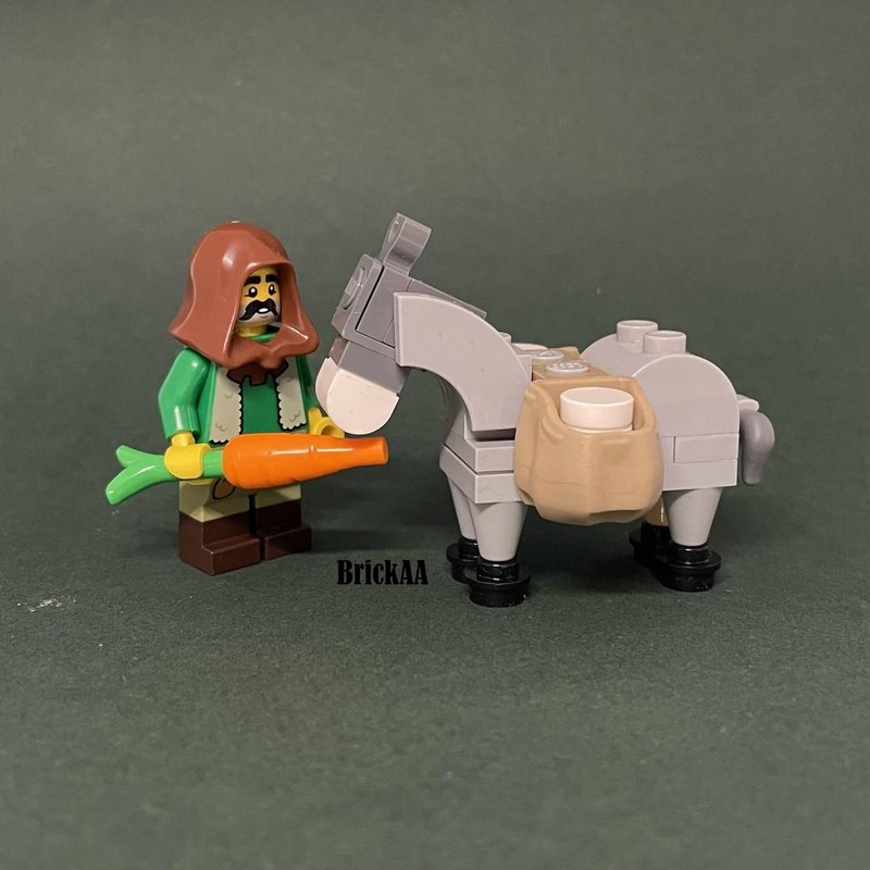 LEGO MOC-177495 Donkey by BrickAA | Rebrickable - Build with LEGO