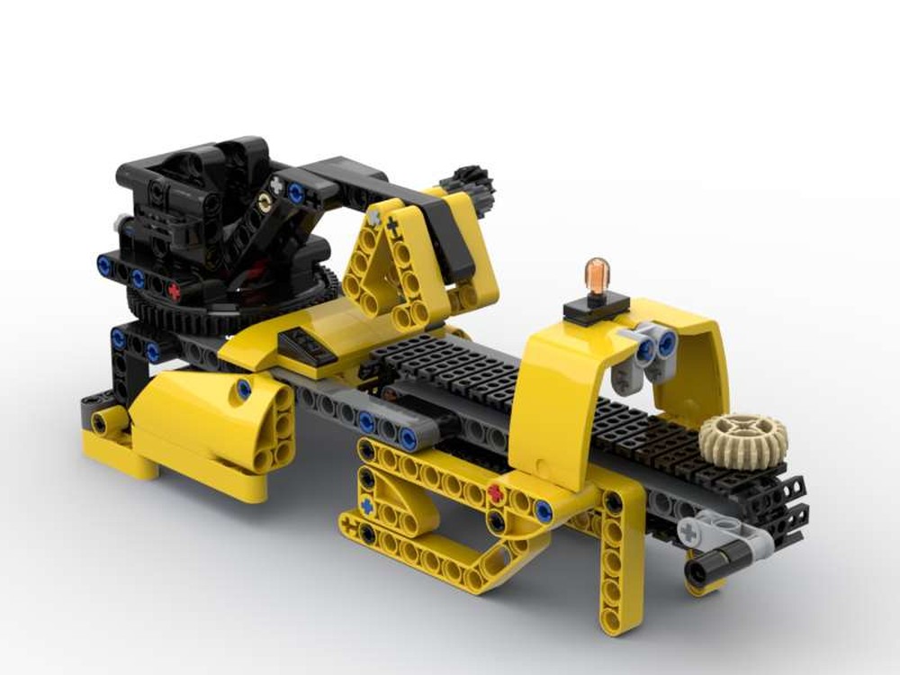 LEGO MOC 42121 Machine with treadmill by MOSAYBRICKS | Rebrickable ...