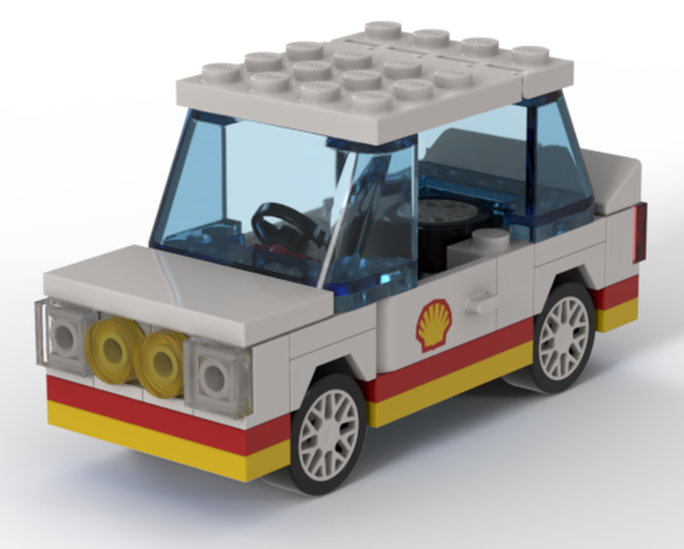 LEGO MOC Modernized 6634 Shell Rally Car by ZaneWC | Rebrickable ...
