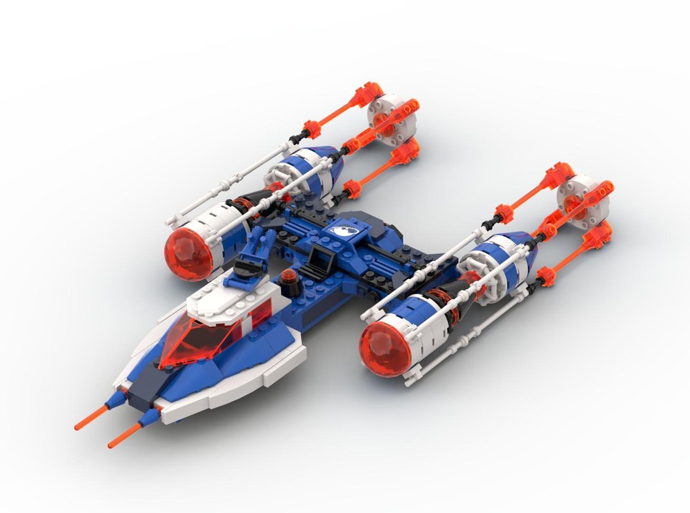 LEGO MOC Ice Planet 2002 Y-shaped Starfighter by legobymunzy ...