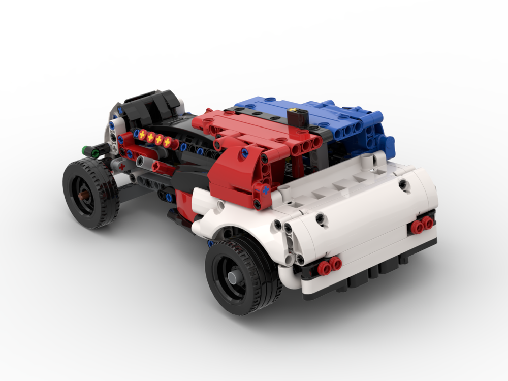 LEGO MOC 42153 model B - Wild boar hot rod by XaeroZKota | Rebrickable ...