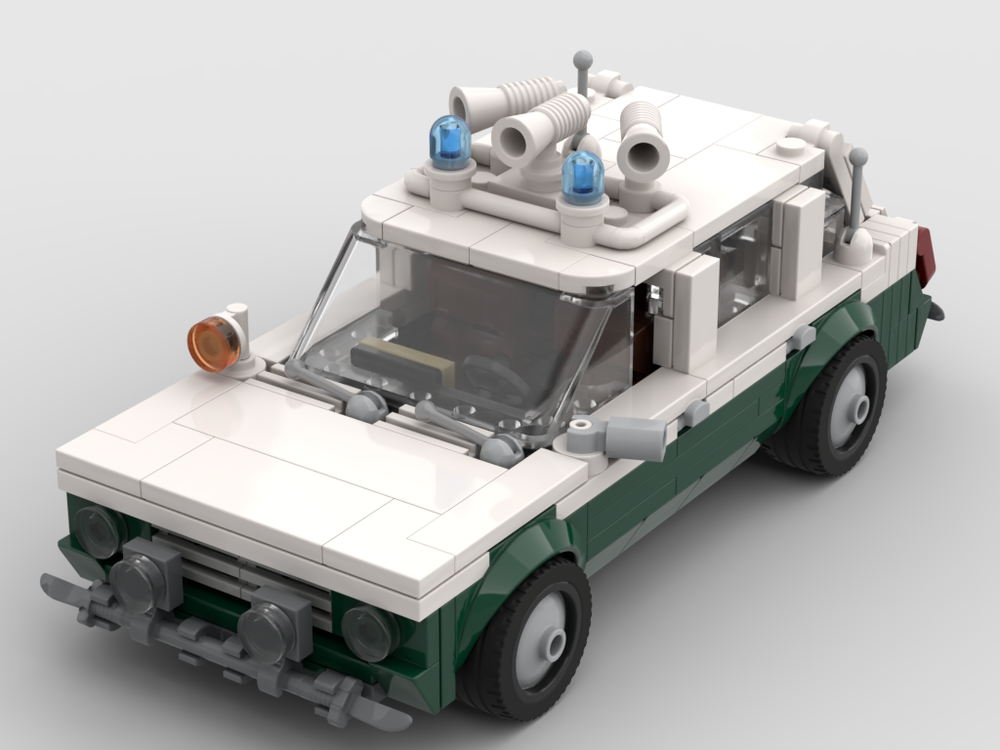 LEGO MOC East German People's Police Lada 1200 Station wagon /VAZ 2102 ...
