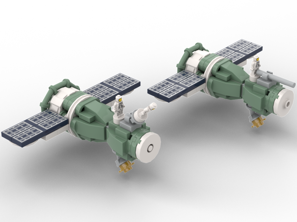 LEGO MOC Soyuz 4/5 mission (1:110) by Sands_of_Ares | Rebrickable ...