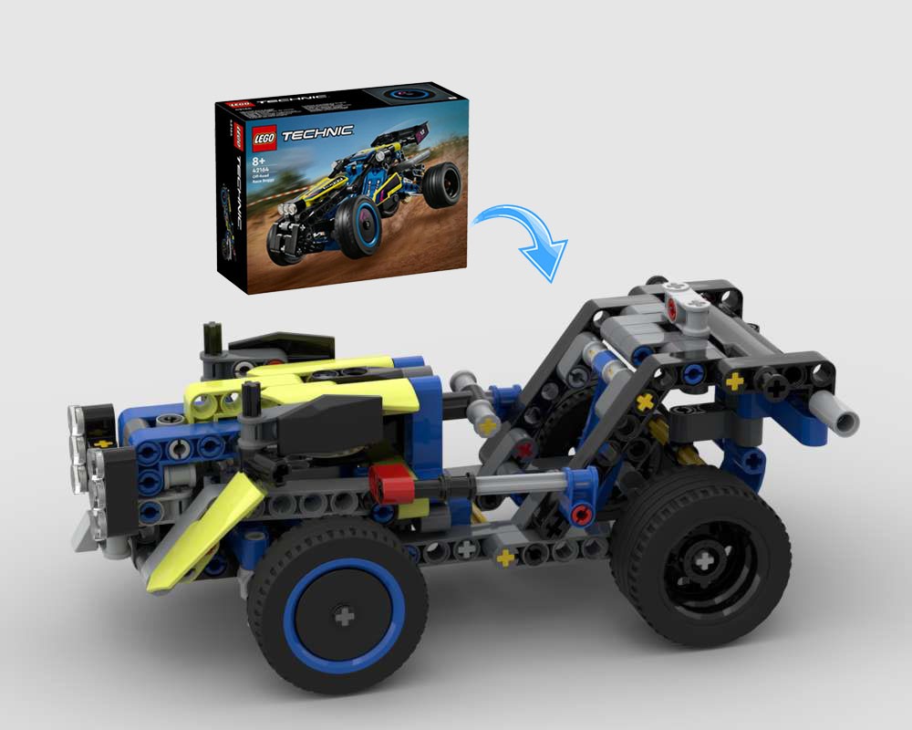 LEGO MOC Offroader 42164 Alternative by ErikGS | Rebrickable - Build ...