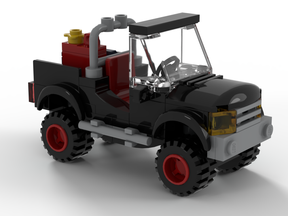 LEGO MOC Open back 4x4 by Ptchnk | Rebrickable - Build with LEGO