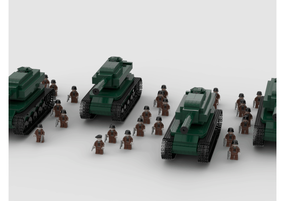 LEGO MOC Stridsvagn 74 minifigure scale by The-LEGO-Bro-14 ...