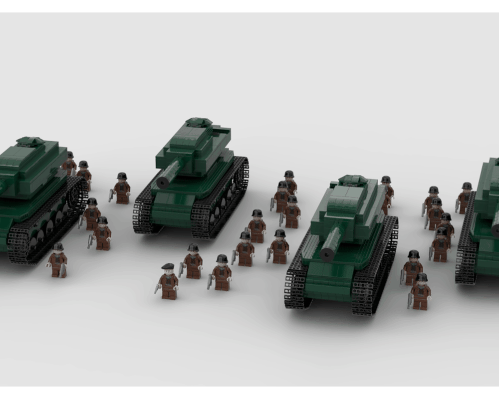 LEGO MOC Stridsvagn 74 minifigure scale by The-LEGO-Bro-14 ...
