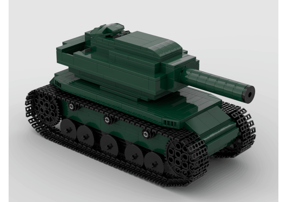 LEGO MOC Stridsvagn 74 minifigure scale by The-LEGO-Bro-14 ...