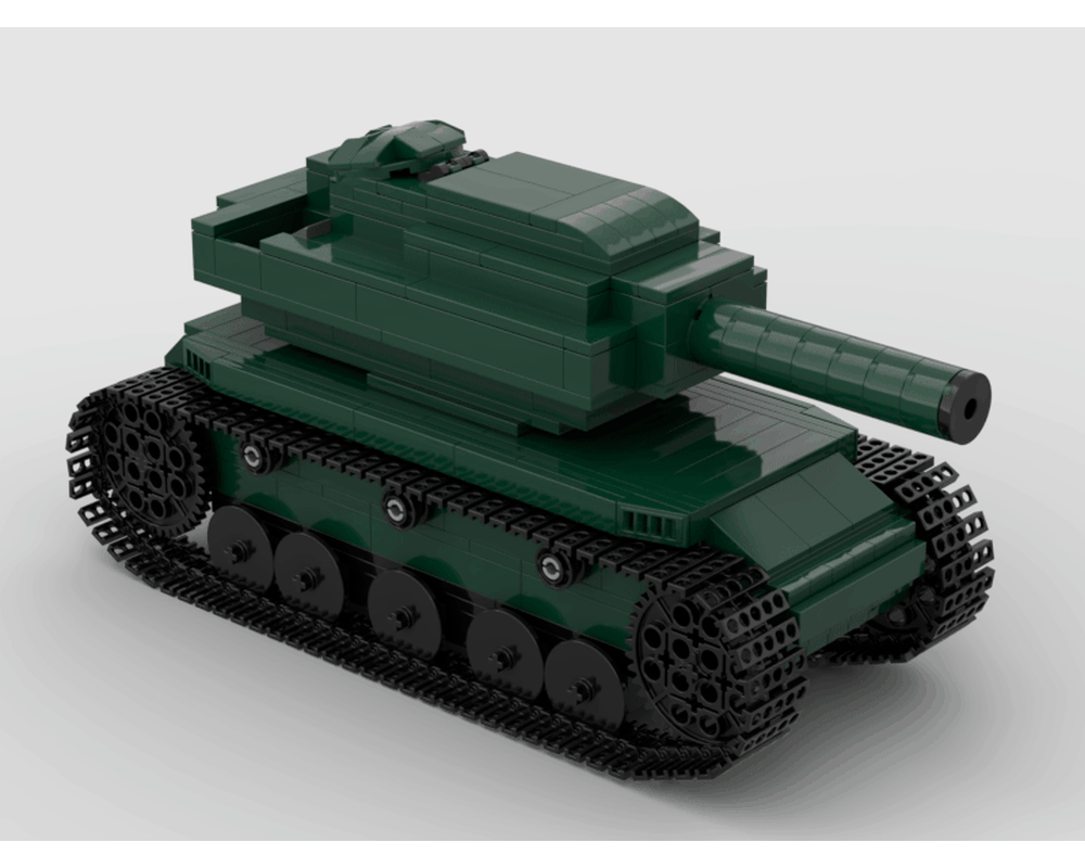 LEGO MOC Stridsvagn 74 minifigure scale by The-LEGO-Bro-14 ...