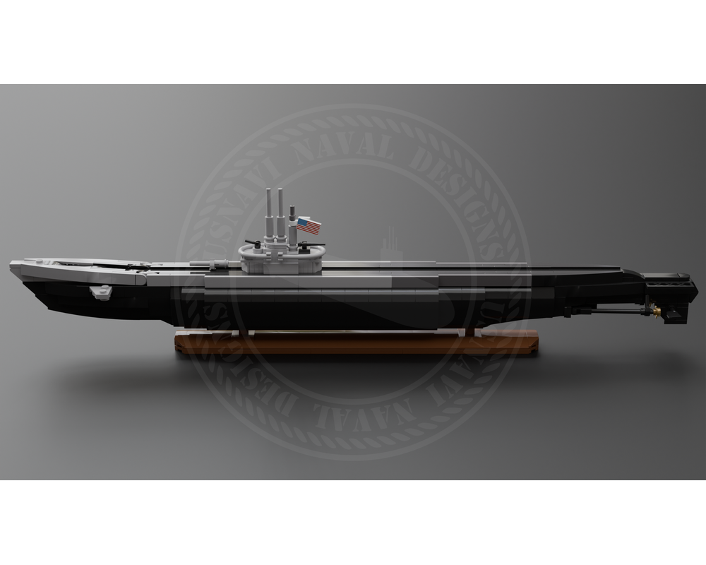 Lego Moc Balao Class Submarine By Usnavi Rebrickable Build With Lego