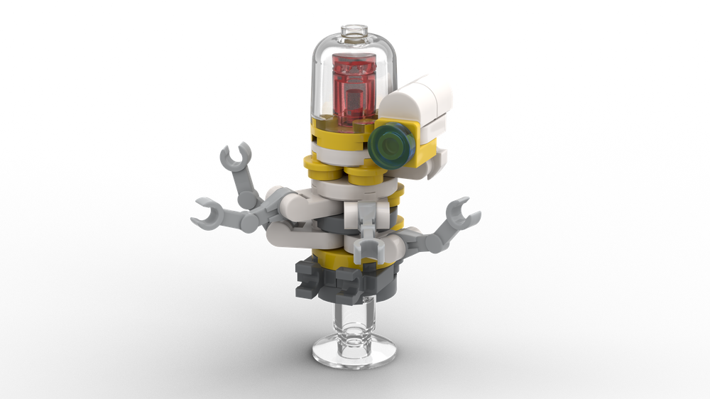 LEGO MOC M-6NK - Bartender Droid by Lucid Bricks | Rebrickable - Build ...