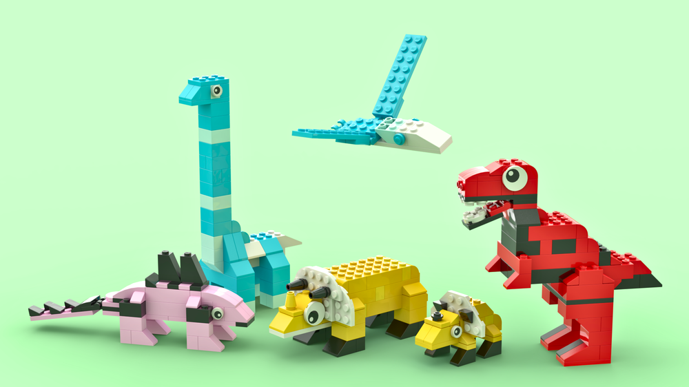 LEGO MOC 11032 Dinosaurs by Lenarex | Rebrickable - Build with LEGO