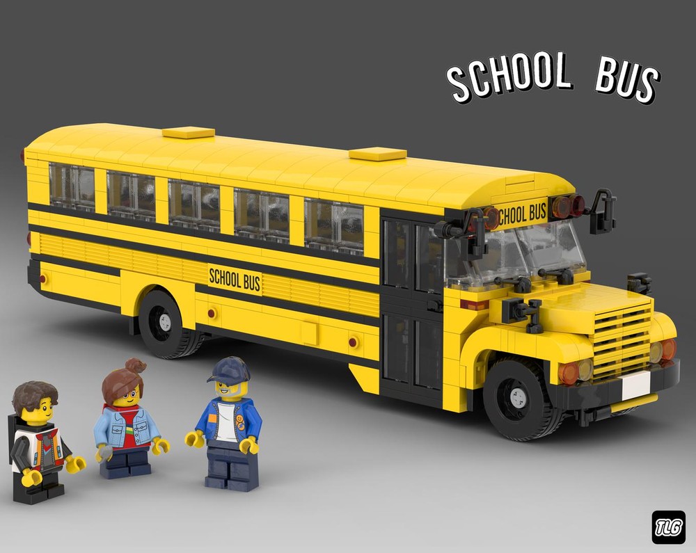 LEGO MOC School Bus by _TLG_ | Rebrickable - Build with LEGO