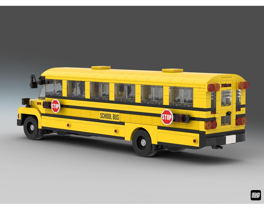 LEGO MOC School Bus by _TLG_ | Rebrickable - Build with LEGO