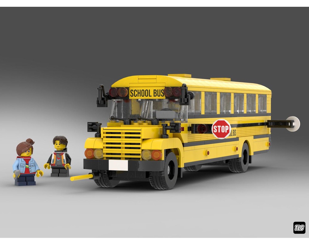 LEGO MOC School Bus by _TLG_ | Rebrickable - Build with LEGO