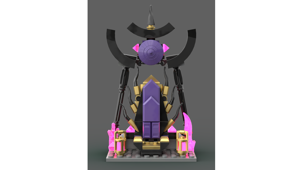 LEGO MOC Crystal Temple by drg398 | Rebrickable - Build with LEGO