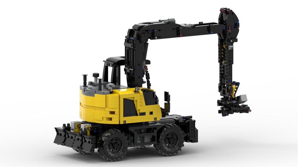 LEGO MOC Liebherr 918 compact in Excavator sweden style by lones_lego ...