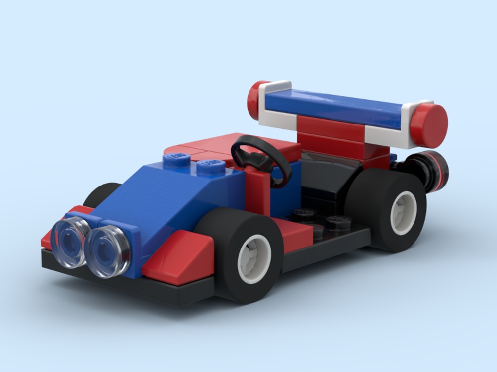 LEGO MOC Little Race Car by Cbrix | Rebrickable - Build with LEGO