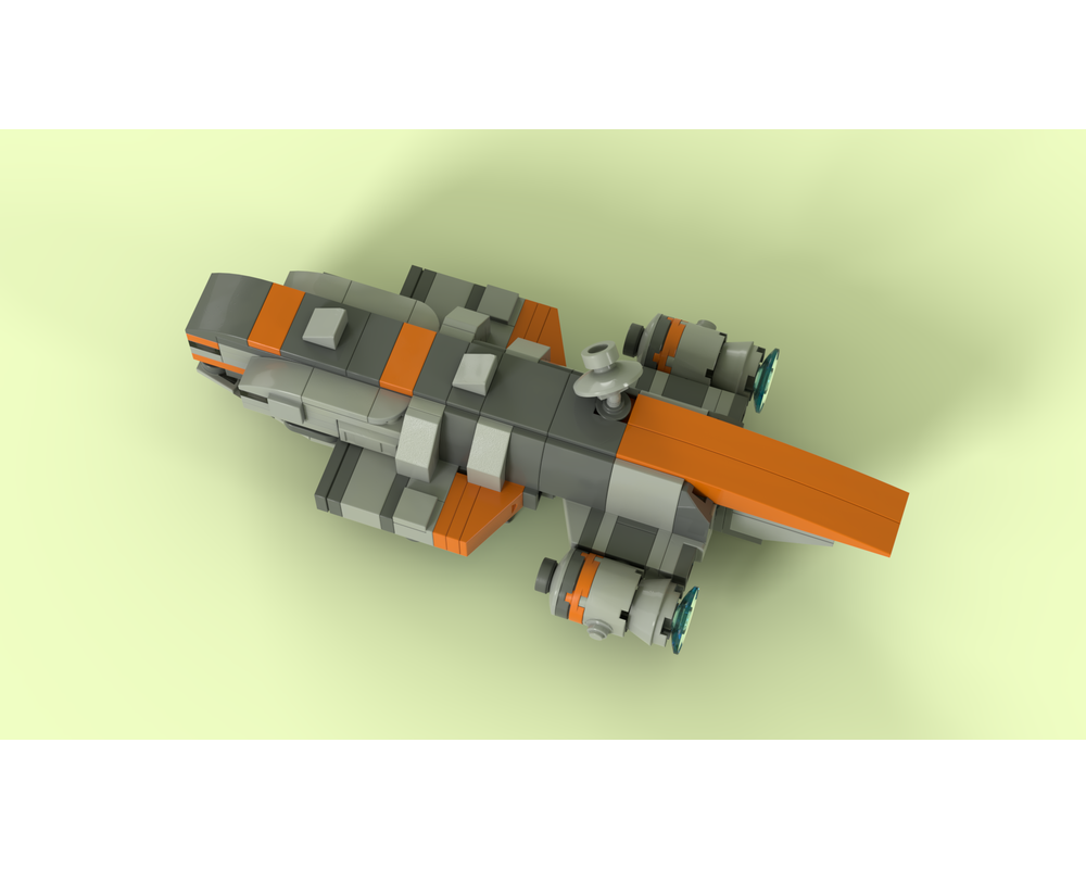 LEGO MOC Micro Gozanti class transport by Kgunt3r | Rebrickable - Build ...