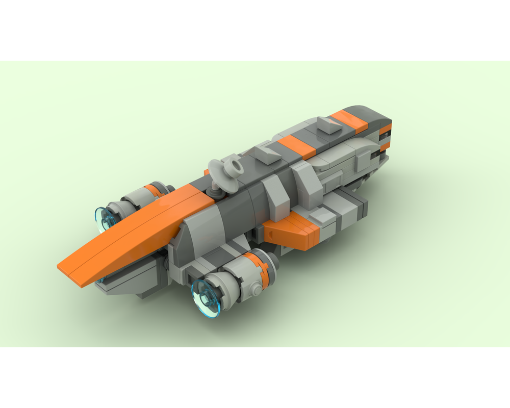 LEGO MOC Micro Gozanti class transport by Kgunt3r | Rebrickable - Build ...