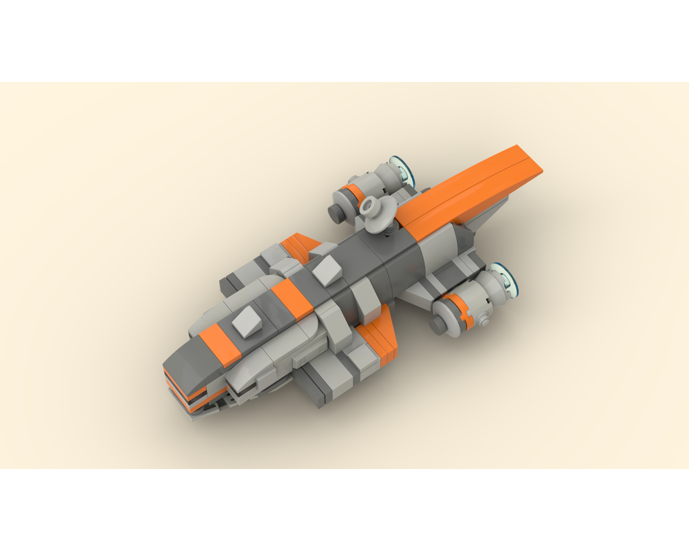 LEGO MOC Micro Gozanti class transport by Kgunt3r | Rebrickable - Build ...