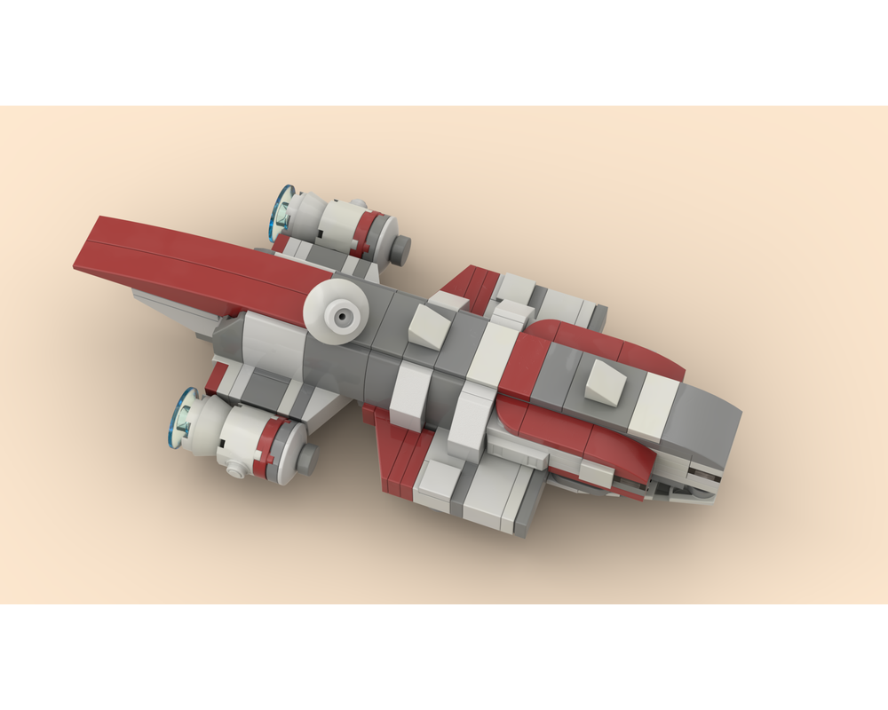 LEGO MOC Micro Gozanti class transport by Kgunt3r | Rebrickable - Build ...