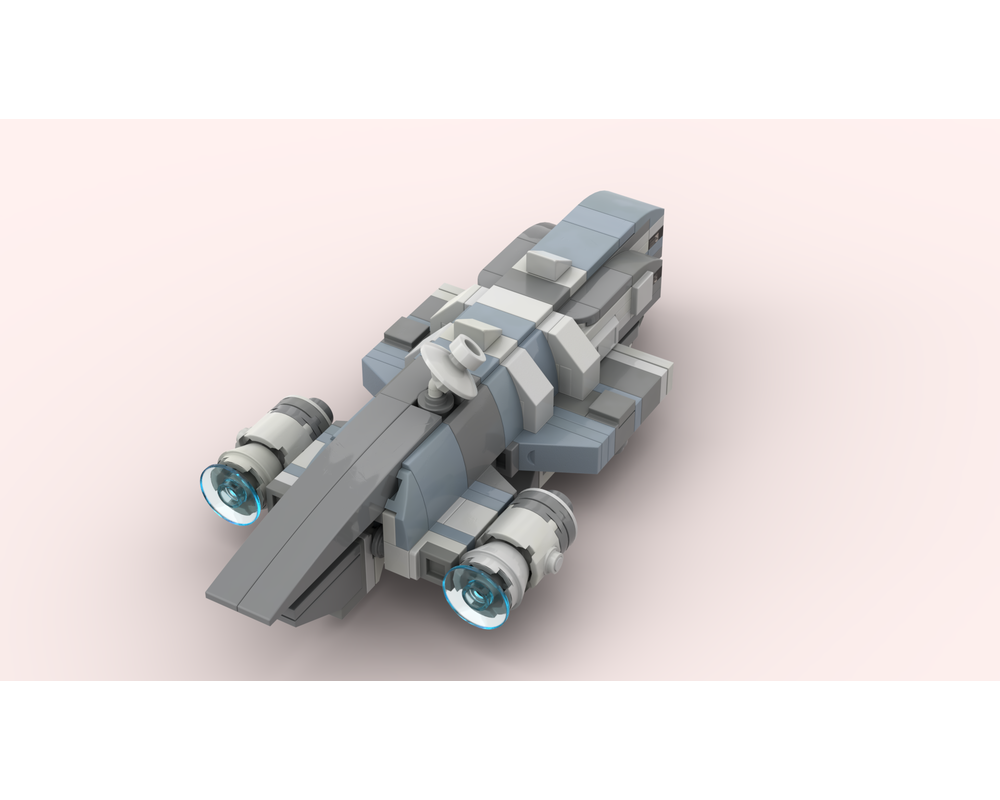 LEGO MOC Micro Gozanti class transport by Kgunt3r | Rebrickable - Build ...