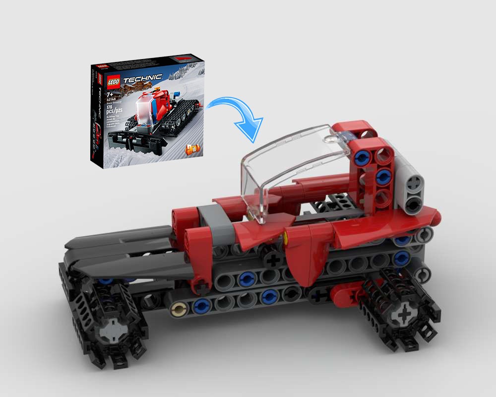 Lego Moc Offroader 42148 Alternative By Erikgs Rebrickable Build With Lego