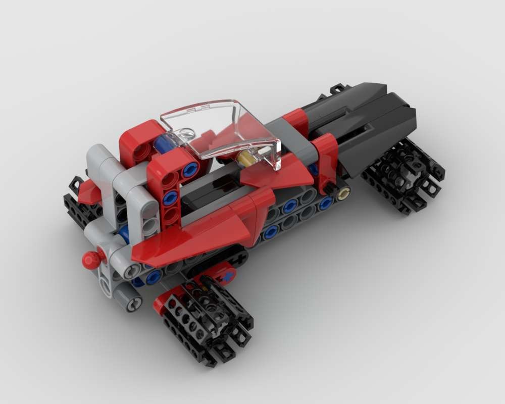 Lego Moc Offroader 42148 Alternative By Erikgs Rebrickable Build