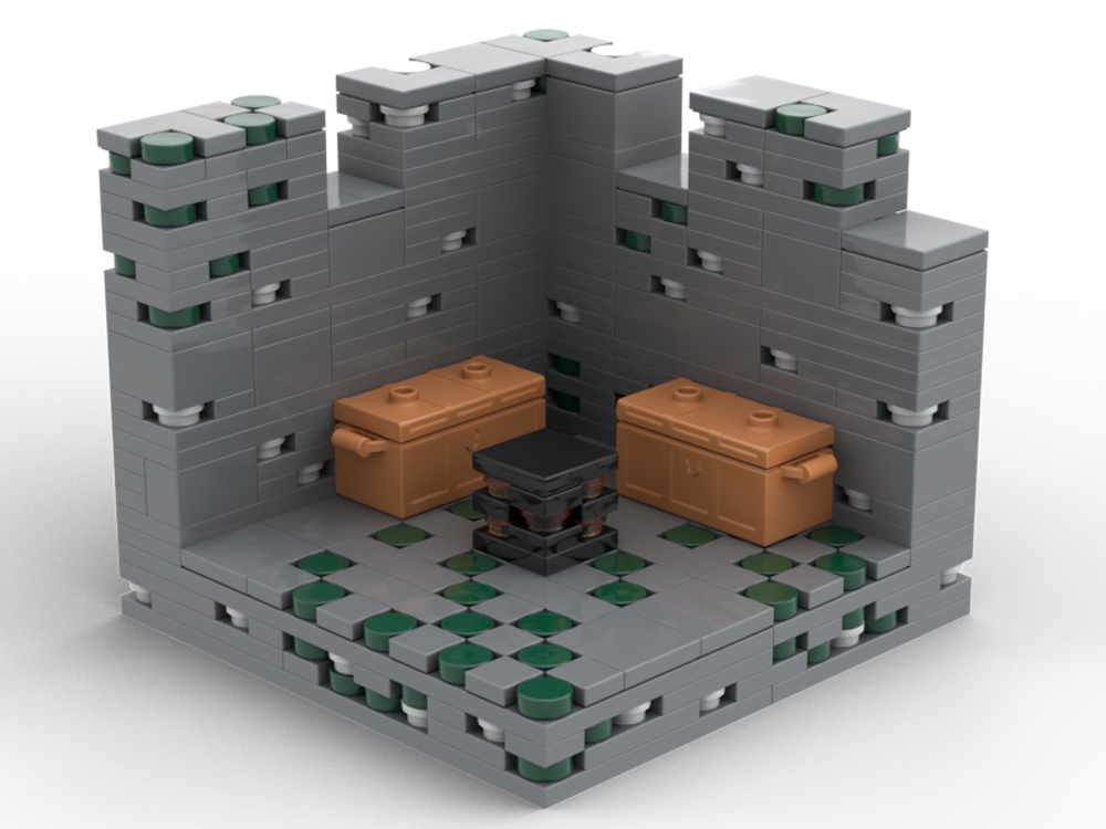 LEGO MOC Minecraft Dungeon (Spawner Room) by FyreDragon | Rebrickable ...