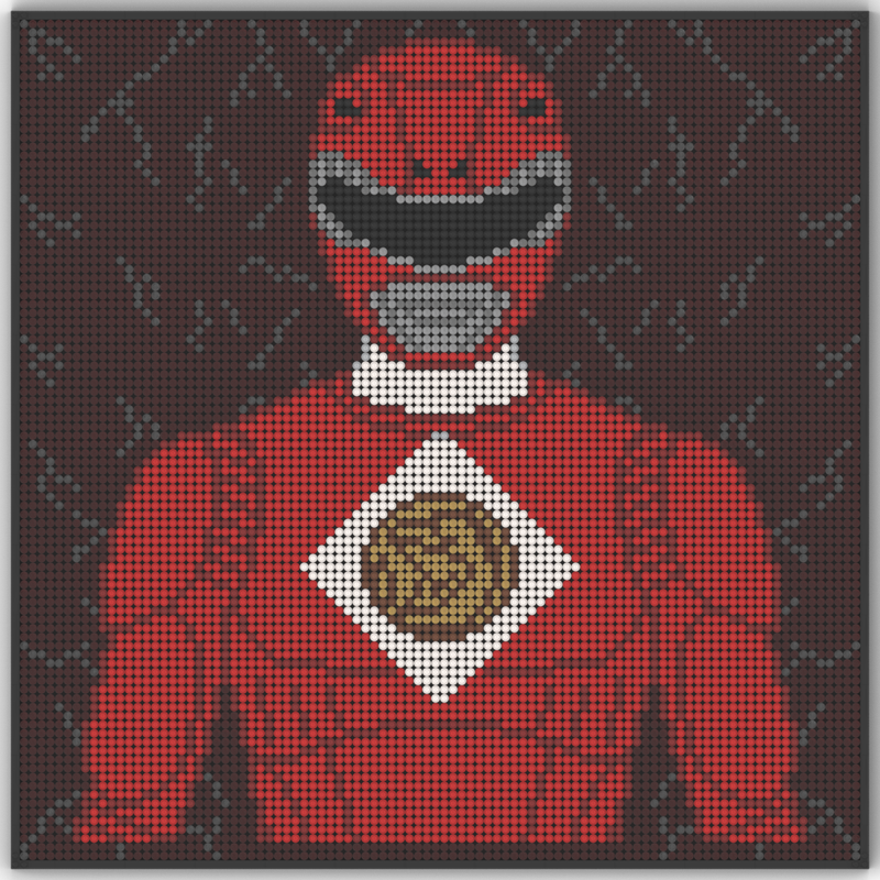 LEGO MOC Mighty Morphin Power Rangers Movie Red Ranger by Superhero ...