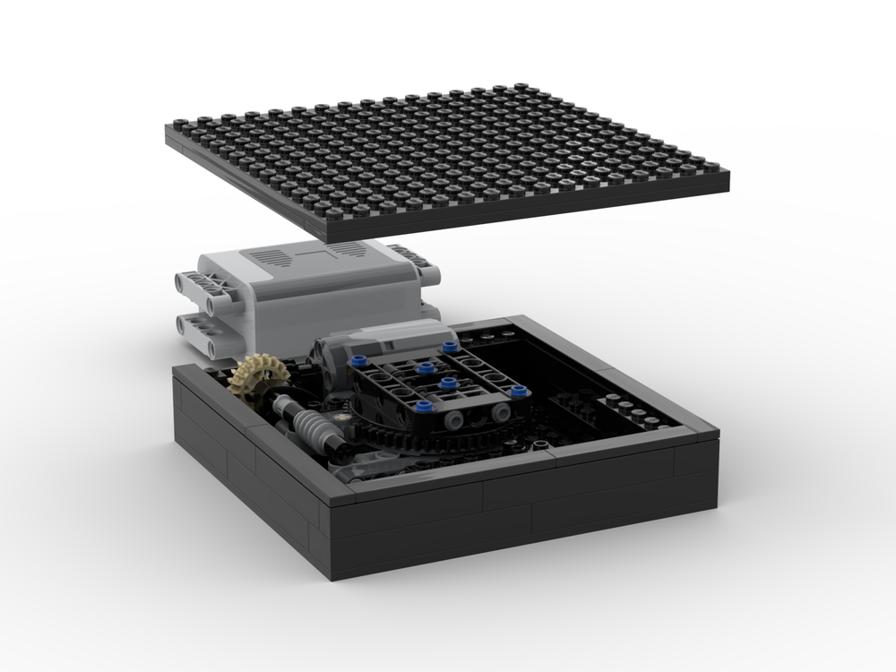 LEGO MOC Motorized Rotating Display Stand by J.Mods.Bricks ... LEGO MOC Motorized Rotating Display Stand by J.Mods.Bricks ...