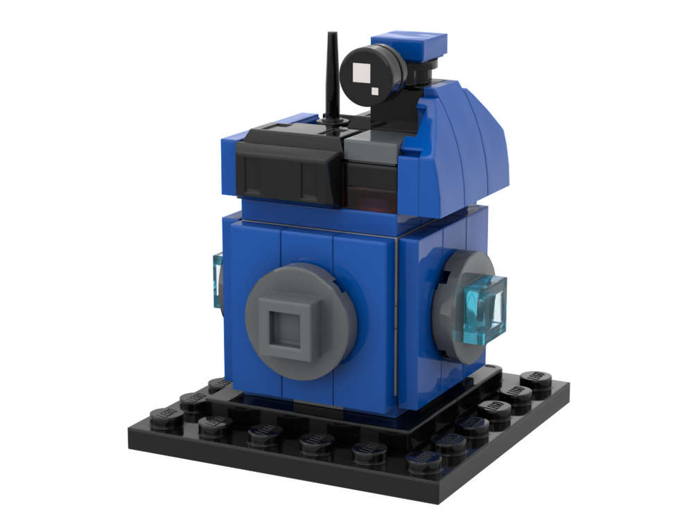 LEGO MOC 2-BB2 Brickheadz by OrchardBuilds | Rebrickable - Build with LEGO