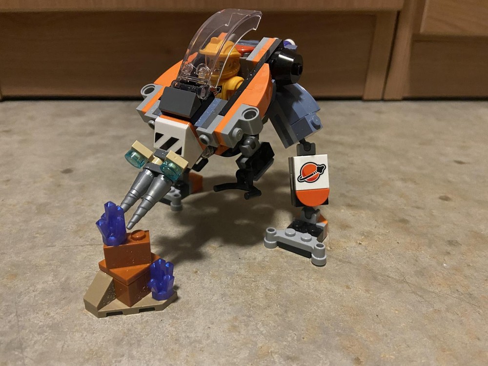LEGO MOC 31111 + 60428 Alt Drill Weevil and Small Ore Refinery by ...