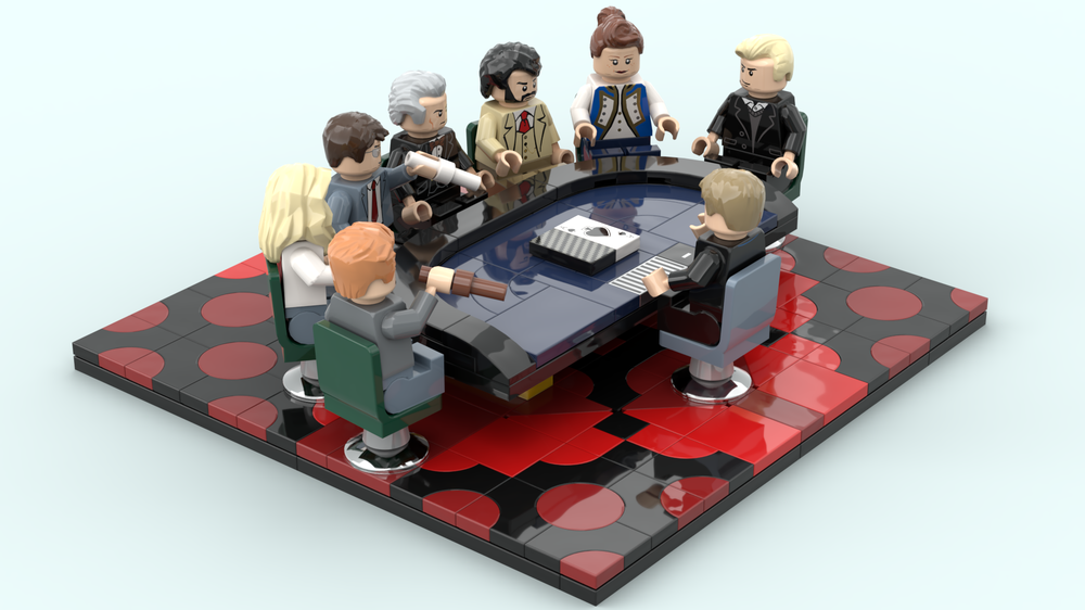 LEGO MOC Blackjack Table by legoalfactotum | Rebrickable - Build with LEGO