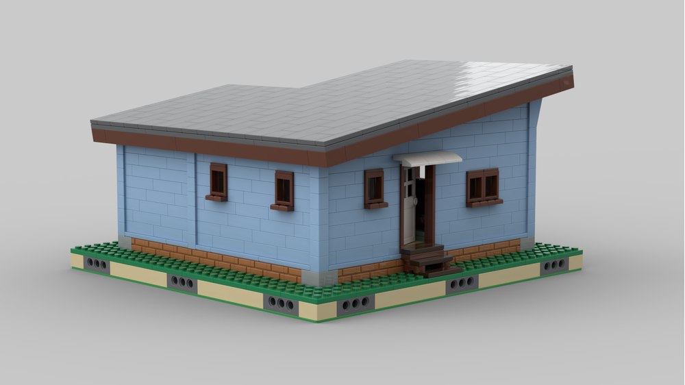 LEGO MOC Mid Century Modern House by camsbrick | Rebrickable - Build ...